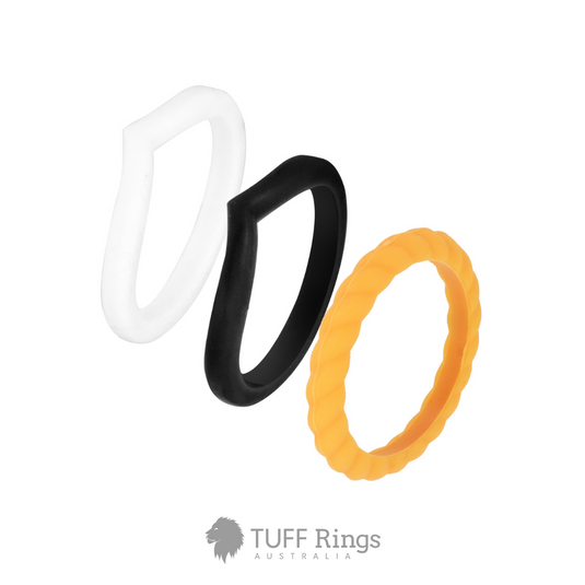 Silicone Rings for Active People - TUFF Rings Australia